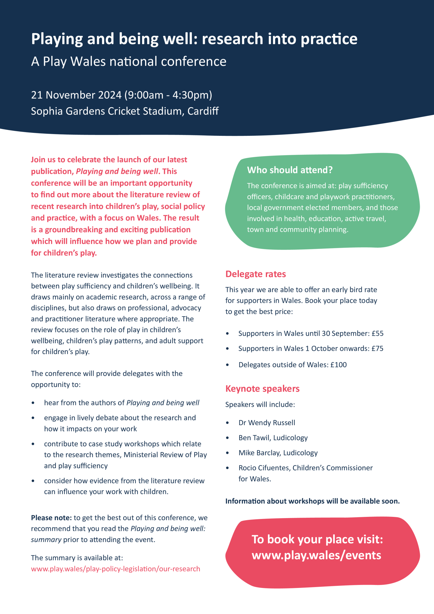 The Playwork Foundation – For playwork, playworkers, and play