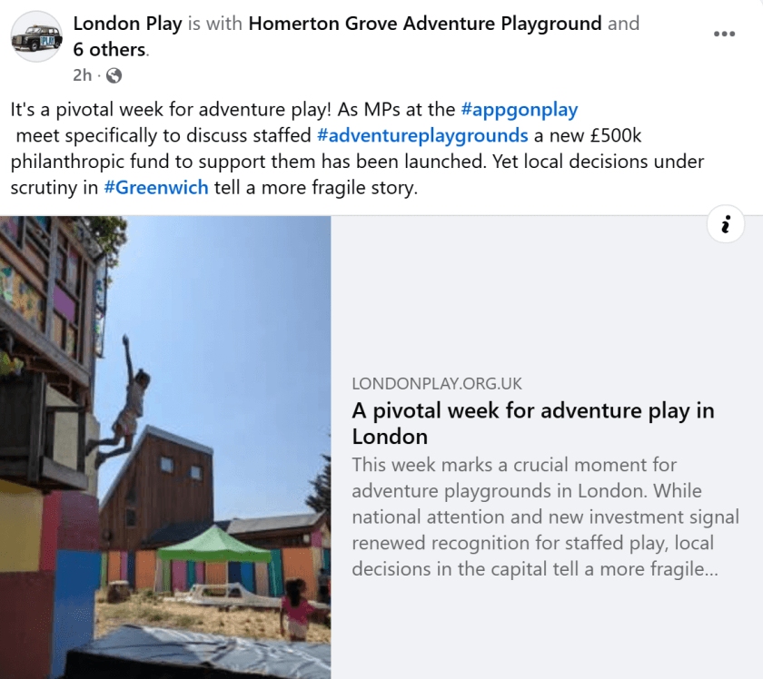 The Playwork Foundation – For playwork, playworkers, and play